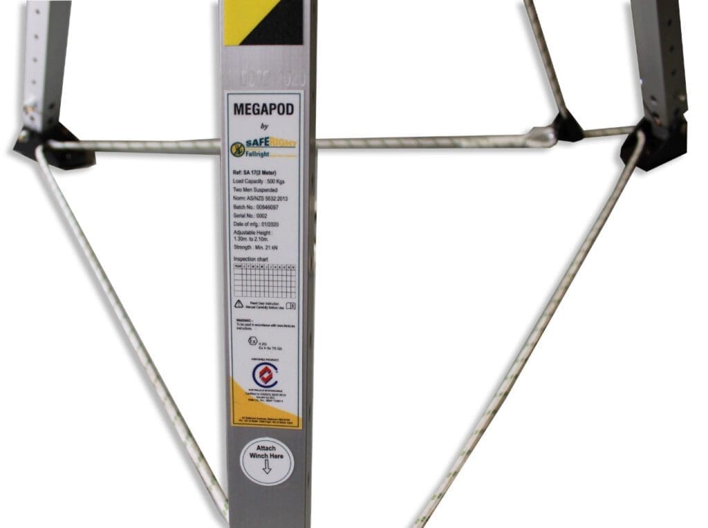 Confined Space Tripod Rescue System | Saferight Training Academy